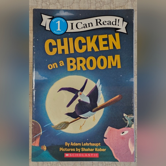 Scholastic | Other | Chicken On A Broom Scholastic | Poshmark